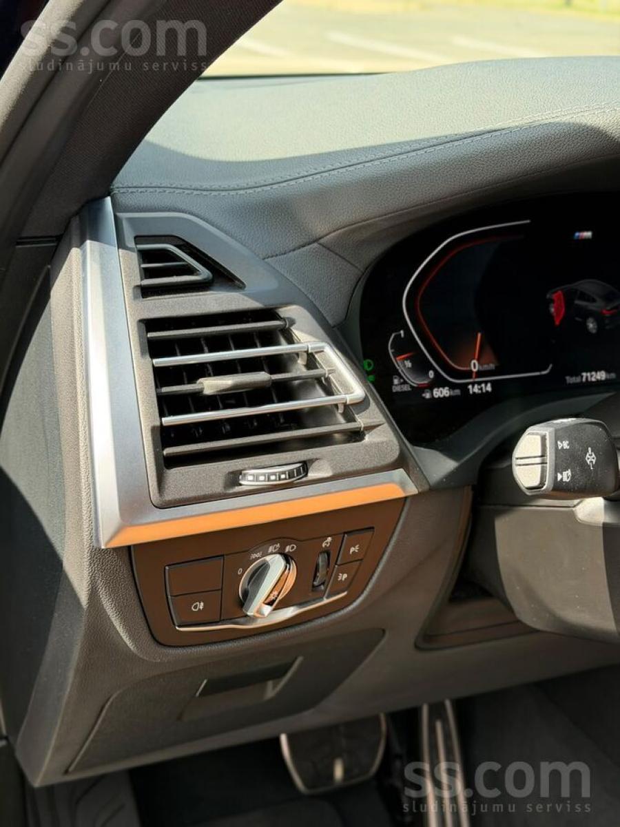 Melns BMW X4 2024 Rīga, ar dzinēja tilpumu 3.00 L un nobraukumu 72 tūkst. km par 55500 €, foto 7 vietnē AUTOMOTO.COM.LV