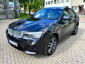 Black BMW X4 2014 in Riga, with an engine capacity of 3.00 L and mileage of 212 thousand km for 17000 €, photo 1 on AUTOMOTO.COM.LV