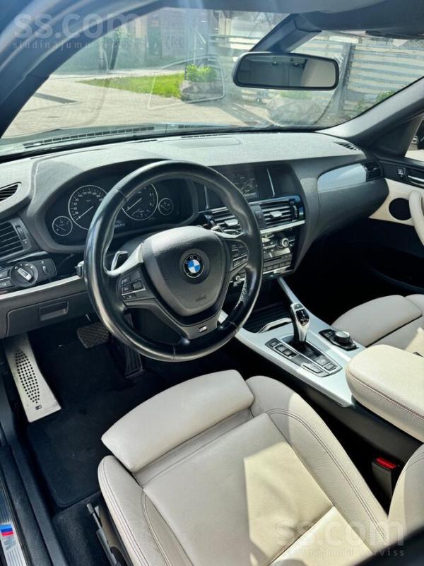 Black BMW X4 2014 in Riga, with an engine capacity of 3.00 L and mileage of 212 thousand km for 17000 €, photo 7 on AUTOMOTO.COM.LV