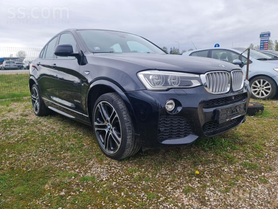 Melns BMW X4 2014 Cēsis, ar dzinēja tilpumu 3.00 L un nobraukumu 223 tūkst. km par 39900 €, foto 1 vietnē AUTOMOTO.COM.LV