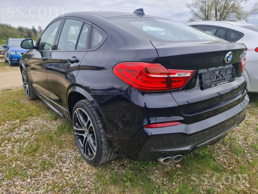Melns BMW X4 2014 Cēsis, ar dzinēja tilpumu 3.00 L un nobraukumu 223 tūkst. km par 39900 €, foto 4 vietnē AUTOMOTO.COM.LV
