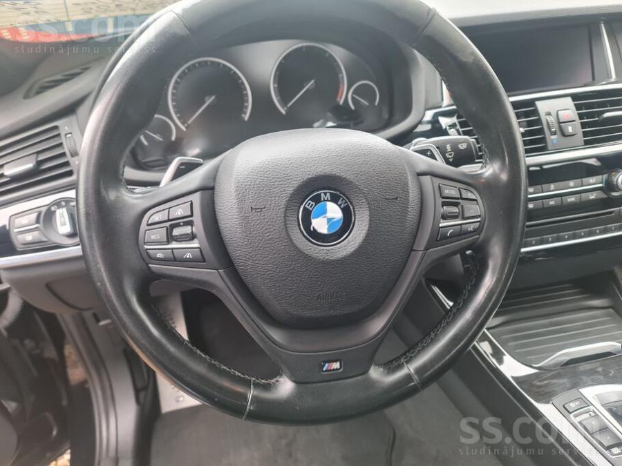 Melns BMW X4 2014 Cēsis, ar dzinēja tilpumu 3.00 L un nobraukumu 223 tūkst. km par 39900 €, foto 7 vietnē AUTOMOTO.COM.LV