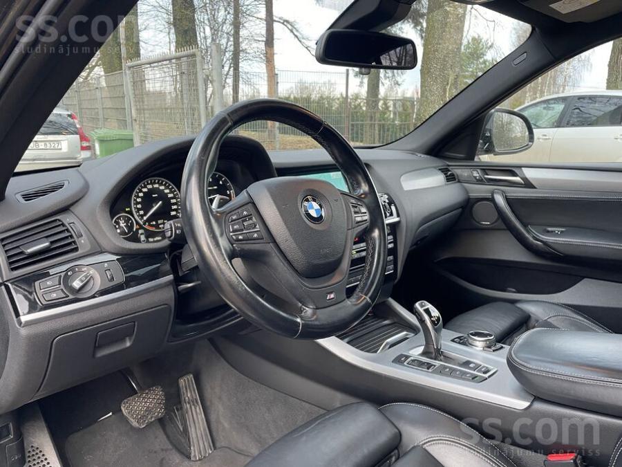 Melns BMW X4 2014 Rīga, ar dzinēja tilpumu 3.00 L un nobraukumu 257 tūkst. km par 15990 €, foto 9 vietnē AUTOMOTO.COM.LV