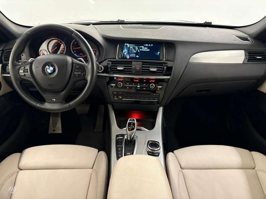 Black BMW X4 2014 in Marijampole, with an engine capacity of 2.99 L and mileage of 244 thousand km for 17650 €, photo 25 on AUTOMOTO.COM.LV