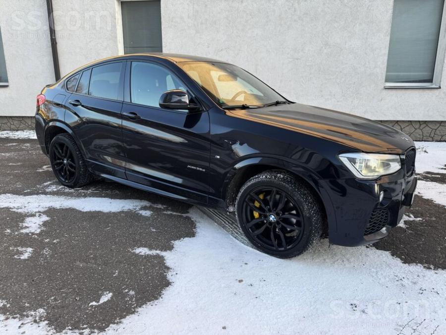 Melns BMW X4 2014 Rīga, ar dzinēja tilpumu 3.00 L un nobraukumu 260 tūkst. km par 17500 €, foto 7 vietnē AUTOMOTO.COM.LV
