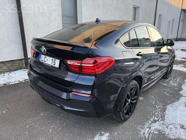 Melns BMW X4 2014 Rīga, ar dzinēja tilpumu 3.00 L un nobraukumu 260 tūkst. km par 17500 €, foto 10 vietnē AUTOMOTO.COM.LV
