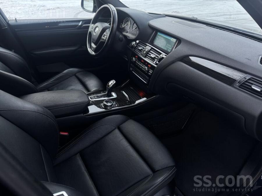 Melns BMW X4 2014 Rīga, ar dzinēja tilpumu 3.00 L un nobraukumu 260 tūkst. km par 17500 €, foto 14 vietnē AUTOMOTO.COM.LV