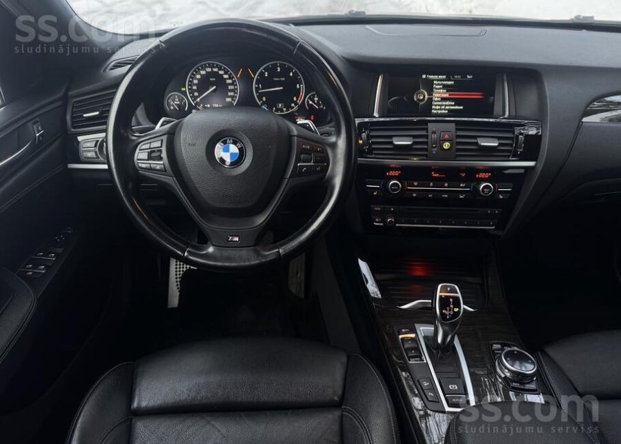 Melns BMW X4 2014 Rīga, ar dzinēja tilpumu 3.00 L un nobraukumu 260 tūkst. km par 17500 €, foto 20 vietnē AUTOMOTO.COM.LV