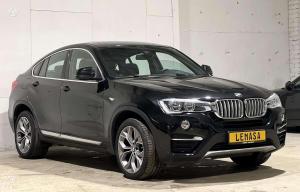 Black BMW X4 2014 in Klaipeda, with an engine capacity of 2.99 L and mileage of 228 thousand km for 17999 €, photo 5 on AUTOMOTO.COM.LV