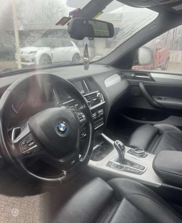 Black BMW X4 2014 in Raseiniai, with an engine capacity of 2.99 L and mileage of 260 thousand km for 11999 €, photo 7 on AUTOMOTO.COM.LV