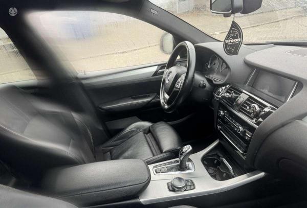 Black BMW X4 2014 in Raseiniai, with an engine capacity of 2.99 L and mileage of 260 thousand km for 11999 €, photo 8 on AUTOMOTO.COM.LV