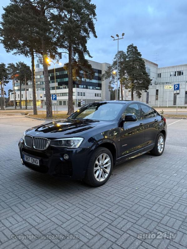 Black BMW X4 2014 in Tallinn, with an engine capacity of 3.00 L and mileage of 182 thousand km for 16500 €, photo 1 on AUTOMOTO.COM.LV