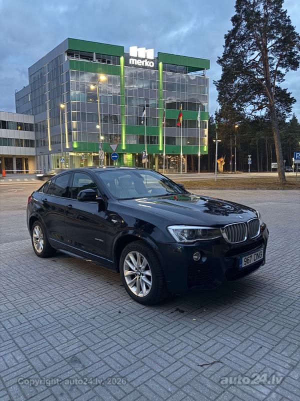 Black BMW X4 2014 in Tallinn, with an engine capacity of 3.00 L and mileage of 182 thousand km for 16500 €, photo 3 on AUTOMOTO.COM.LV