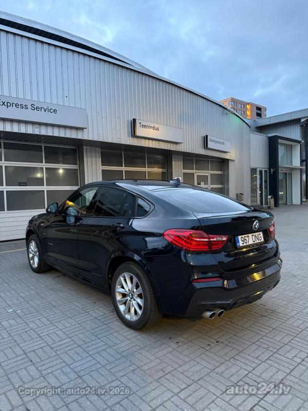 Black BMW X4 2014 in Tallinn, with an engine capacity of 3.00 L and mileage of 182 thousand km for 16500 €, photo 5 on AUTOMOTO.COM.LV