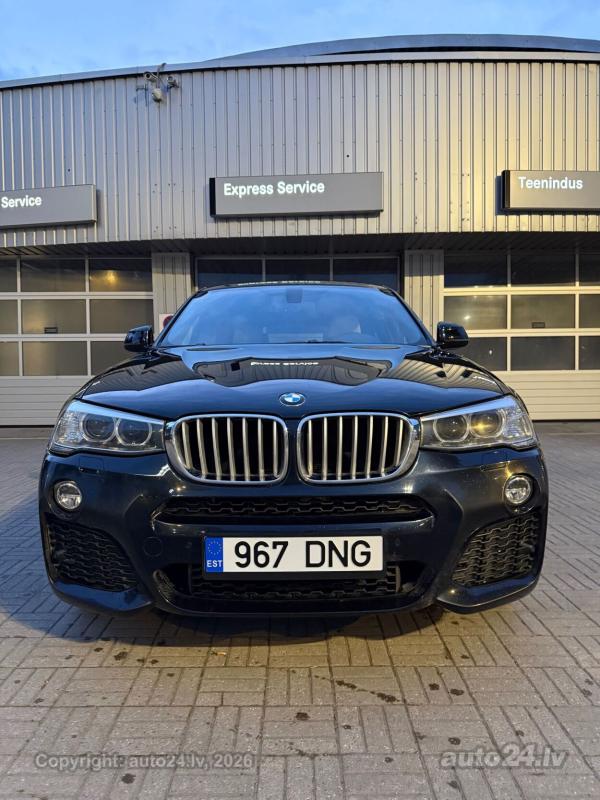 Black BMW X4 2014 in Tallinn, with an engine capacity of 3.00 L and mileage of 182 thousand km for 16500 €, photo 6 on AUTOMOTO.COM.LV