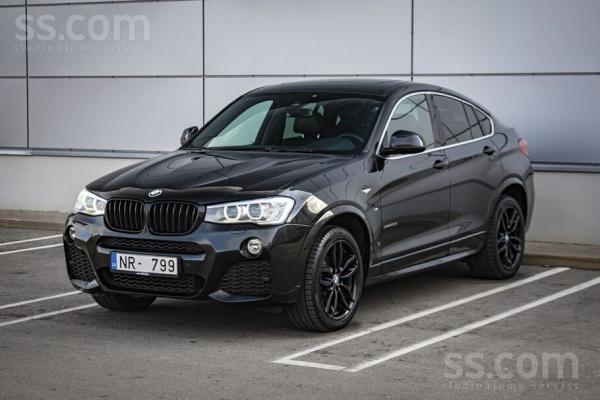Melns BMW X4 2014 Rīga, ar dzinēja tilpumu 2.00 L un nobraukumu 264 tūkst. km par 16990 €, foto 1 vietnē AUTOMOTO.COM.LV