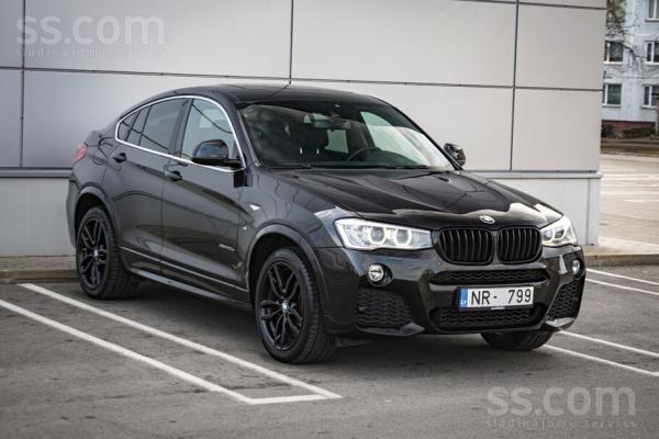 Melns BMW X4 2014 Rīga, ar dzinēja tilpumu 2.00 L un nobraukumu 264 tūkst. km par 16990 €, foto 3 vietnē AUTOMOTO.COM.LV