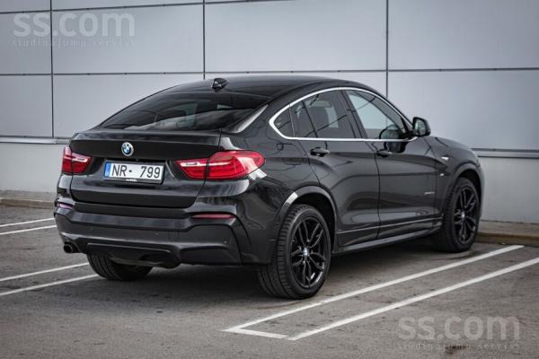 Melns BMW X4 2014 Rīga, ar dzinēja tilpumu 2.00 L un nobraukumu 264 tūkst. km par 16990 €, foto 4 vietnē AUTOMOTO.COM.LV