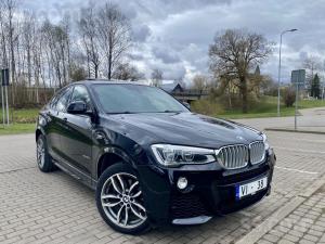 Black BMW X4 2014 in Rezekne, with an engine capacity of 3.00 L and mileage of 227 thousand km for 18950 €, photo 1 on AUTOMOTO.COM.LV