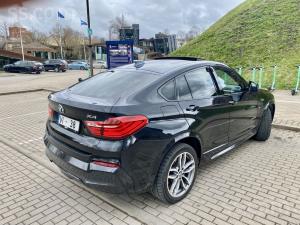 Black BMW X4 2014 in Rezekne, with an engine capacity of 3.00 L and mileage of 227 thousand km for 18950 €, photo 4 on AUTOMOTO.COM.LV