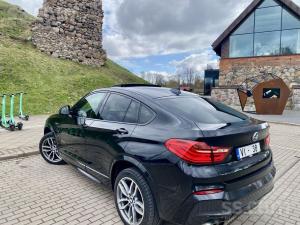 Black BMW X4 2014 in Rezekne, with an engine capacity of 3.00 L and mileage of 227 thousand km for 18950 €, photo 8 on AUTOMOTO.COM.LV