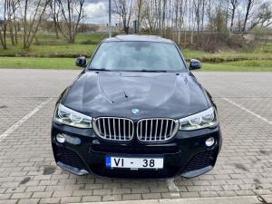 Black BMW X4 2014 in Rezekne, with an engine capacity of 3.00 L and mileage of 227 thousand km for 18950 €, photo 10 on AUTOMOTO.COM.LV
