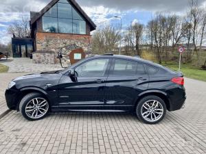 Black BMW X4 2014 in Rezekne, with an engine capacity of 3.00 L and mileage of 227 thousand km for 18950 €, photo 11 on AUTOMOTO.COM.LV