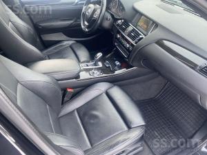 Black BMW X4 2014 in Rezekne, with an engine capacity of 3.00 L and mileage of 227 thousand km for 18950 €, photo 12 on AUTOMOTO.COM.LV