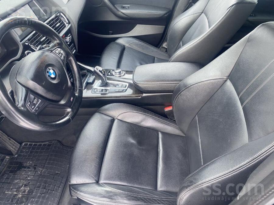 Black BMW X4 2014 in Rezekne, with an engine capacity of 3.00 L and mileage of 227 thousand km for 18950 €, photo 14 on AUTOMOTO.COM.LV
