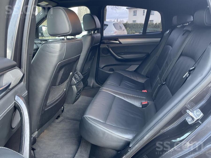 Melns BMW X4 2014 Rīga, ar dzinēja tilpumu 3.00 L un nobraukumu 259 tūkst. km par 13490 €, foto 13 vietnē AUTOMOTO.COM.LV