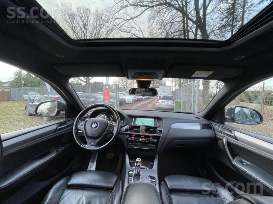 Melns BMW X4 2014 Rīga, ar dzinēja tilpumu 3.00 L un nobraukumu 259 tūkst. km par 13490 €, foto 20 vietnē AUTOMOTO.COM.LV