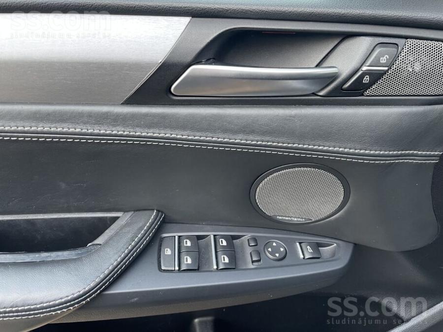 Melns BMW X4 2014 Rīga, ar dzinēja tilpumu 3.00 L un nobraukumu 259 tūkst. km par 13490 €, foto 28 vietnē AUTOMOTO.COM.LV