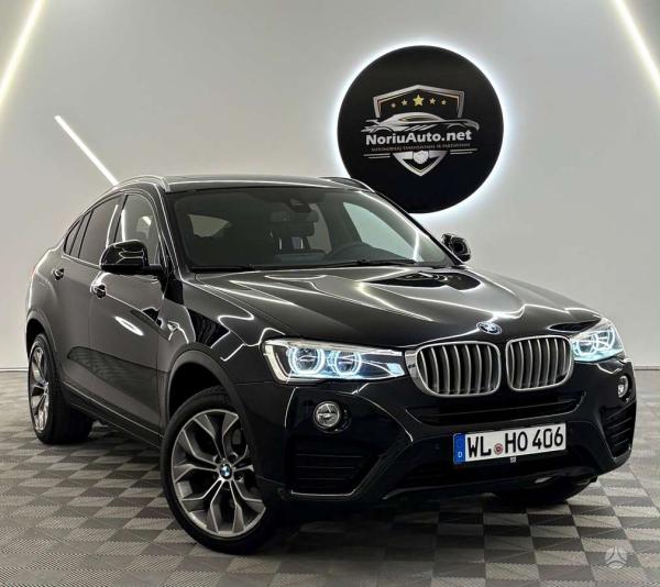 Black BMW X4 2014 in Marijampole, with an engine capacity of 2.99 L and mileage of 277 thousand km for 15999 €, photo 1 on AUTOMOTO.COM.LV