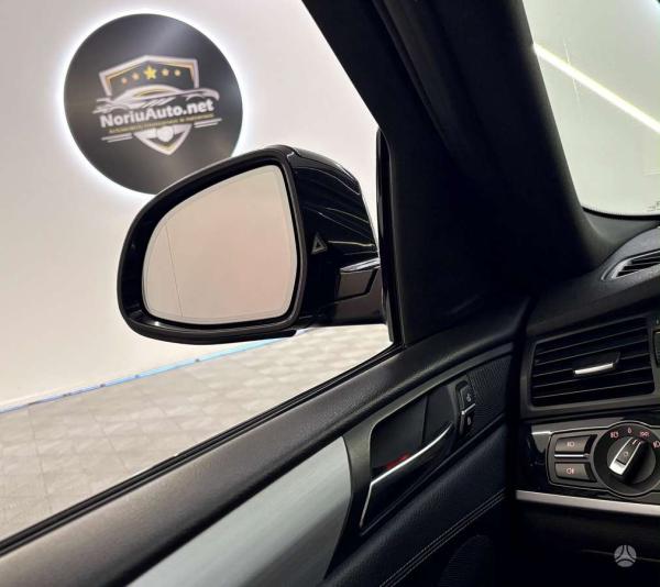 Black BMW X4 2014 in Marijampole, with an engine capacity of 2.99 L and mileage of 277 thousand km for 15999 €, photo 7 on AUTOMOTO.COM.LV