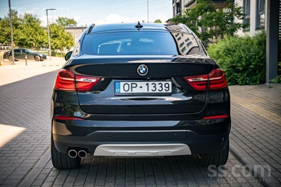Melns BMW X4 2014 Rīga, ar dzinēja tilpumu 3.00 L un nobraukumu 260 tūkst. km par 14990 €, foto 6 vietnē AUTOMOTO.COM.LV