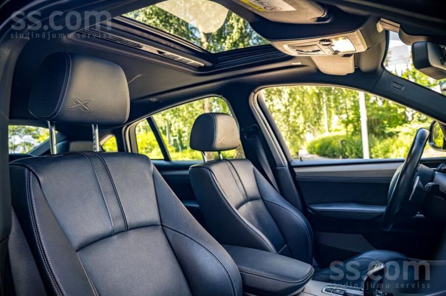 Melns BMW X4 2014 Rīga, ar dzinēja tilpumu 3.00 L un nobraukumu 260 tūkst. km par 14990 €, foto 11 vietnē AUTOMOTO.COM.LV