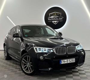 Black BMW X4 2014 in Marijampole, with an engine capacity of 2.99 L and mileage of 333 thousand km for 15999 €, photo  on AUTOMOTO.COM.LV
