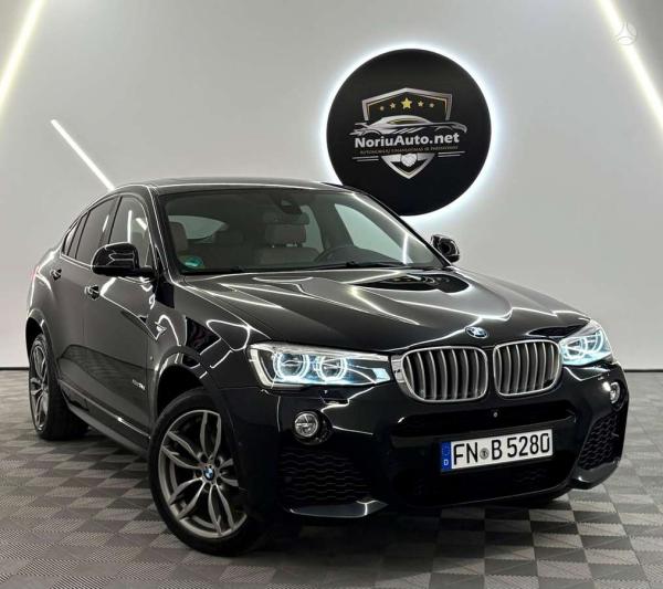 Melns BMW X4 2014 Marijampole, ar dzinēja tilpumu 2.99 L un nobraukumu 333 tūkst. km par 14950 €, foto 1 vietnē AUTOMOTO.COM.LV