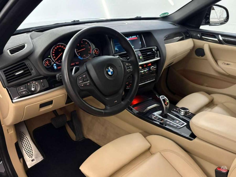 Melns BMW X4 2014 Marijampole, ar dzinēja tilpumu 2.99 L un nobraukumu 333 tūkst. km par 14950 €, foto 3 vietnē AUTOMOTO.COM.LV