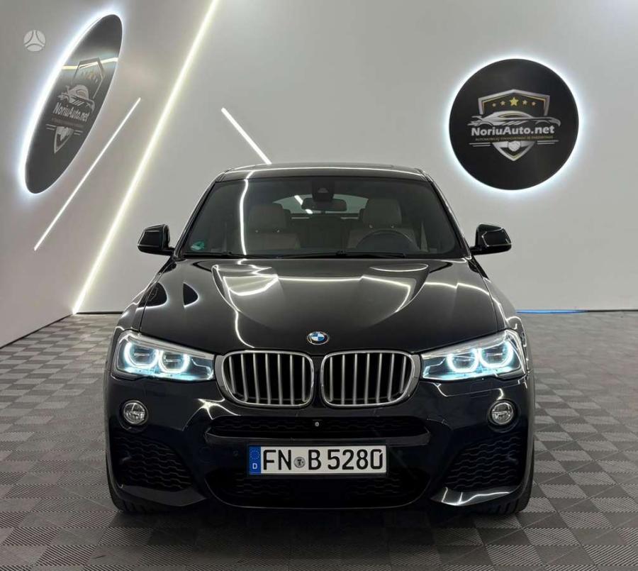Melns BMW X4 2014 Marijampole, ar dzinēja tilpumu 2.99 L un nobraukumu 333 tūkst. km par 14950 €, foto 9 vietnē AUTOMOTO.COM.LV