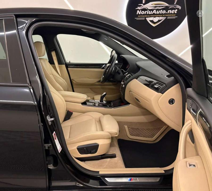 Melns BMW X4 2014 Marijampole, ar dzinēja tilpumu 2.99 L un nobraukumu 333 tūkst. km par 14950 €, foto 18 vietnē AUTOMOTO.COM.LV