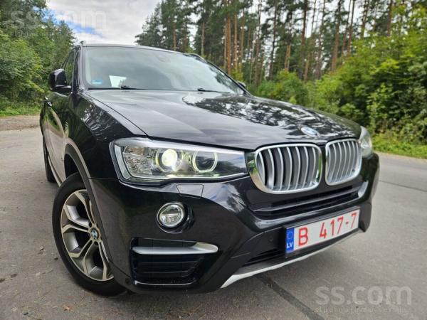 Black BMW X4 2014 in Riga, with an engine capacity of 3.00 L and mileage of 260 thousand km for 14950 €, photo 8 on AUTOMOTO.COM.LV