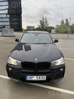 Black BMW X4 2015 in Riga, with an engine capacity of 3.00 L and mileage of 242 thousand km for 21000 €, photo 2 on AUTOMOTO.COM.LV