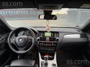 Black BMW X4 2015 in Riga, with an engine capacity of 3.00 L and mileage of 242 thousand km for 21000 €, photo 8 on AUTOMOTO.COM.LV