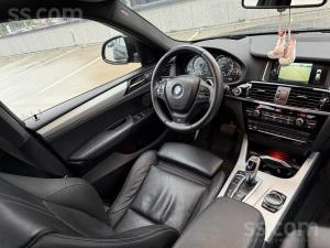 Black BMW X4 2015 in Riga, with an engine capacity of 3.00 L and mileage of 242 thousand km for 21000 €, photo 9 on AUTOMOTO.COM.LV