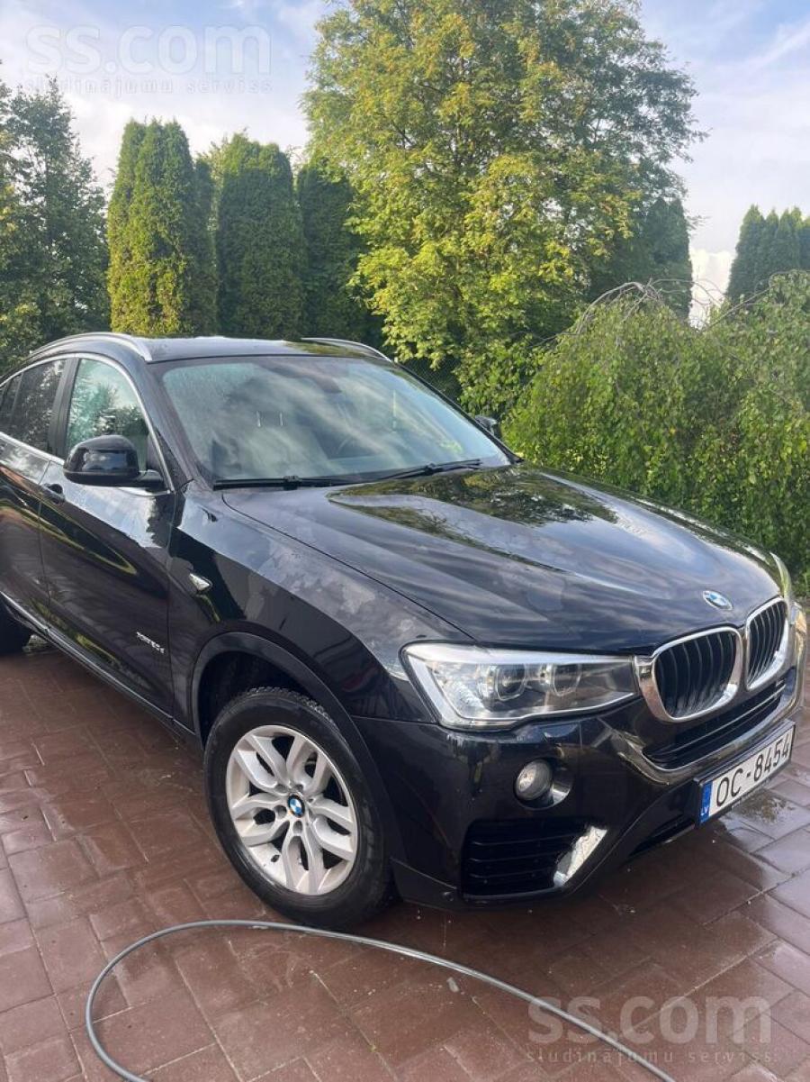 Black BMW X4 2015 in Jekabpils, with an engine capacity of 2.00 L and mileage of 235 thousand km for 17650 €, photo 1 on AUTOMOTO.COM.LV
