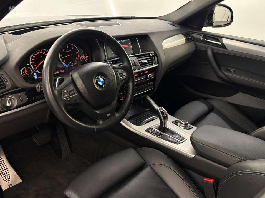 Black BMW X4 2015 in Marijampole, with an engine capacity of 2.99 L and mileage of 232 thousand km for 16999 €, photo 2 on AUTOMOTO.COM.LV