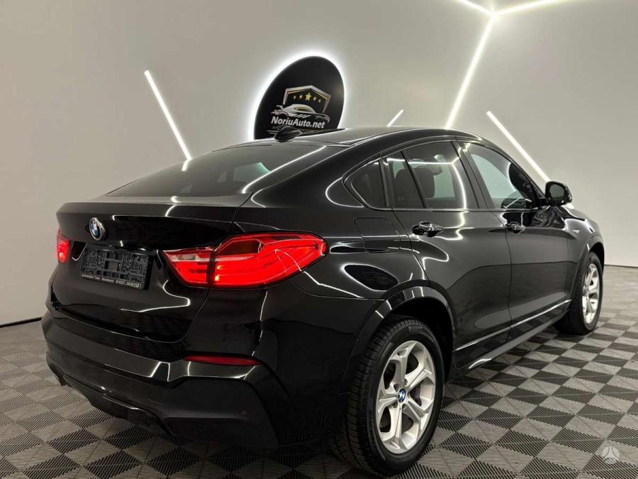 Black BMW X4 2015 in Marijampole, with an engine capacity of 2.99 L and mileage of 232 thousand km for 16999 €, photo 25 on AUTOMOTO.COM.LV