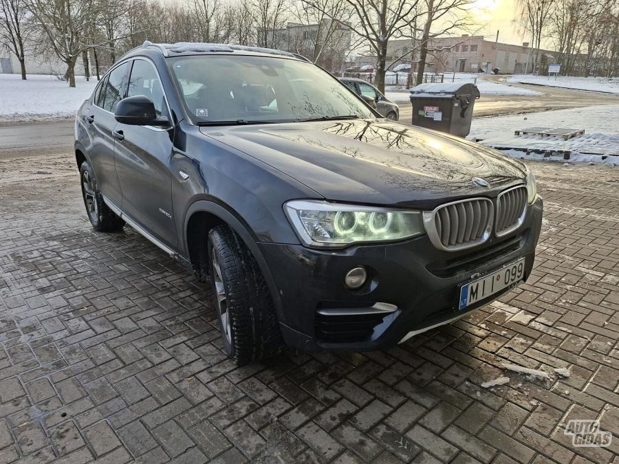 Melns BMW X4 2015 Panevēža, ar dzinēja tilpumu 2.00 L un nobraukumu 248 tūkst. km par 17950 €, foto 3 vietnē AUTOMOTO.COM.LV