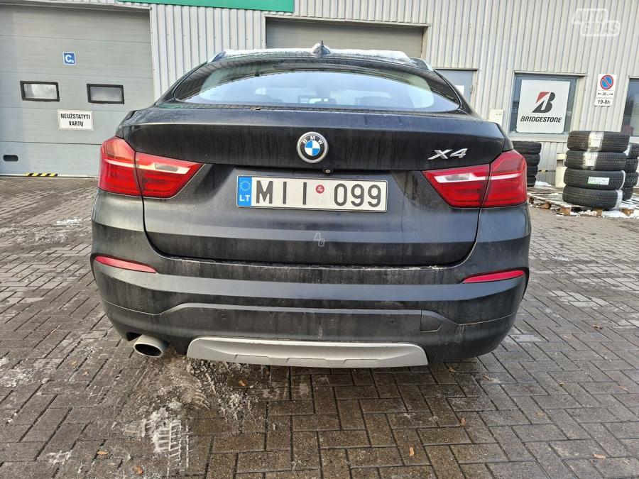 Melns BMW X4 2015 Panevēža, ar dzinēja tilpumu 2.00 L un nobraukumu 248 tūkst. km par 17950 €, foto 6 vietnē AUTOMOTO.COM.LV